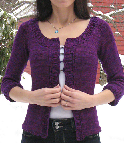 Ravelry: Making Waves Cardigan pattern by Mary Annarella