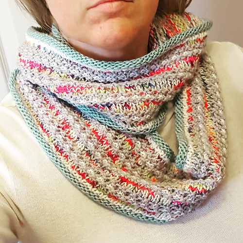 Ravelry: Carnival Stripe Cowl pattern by Mary Ellen Goodrow
