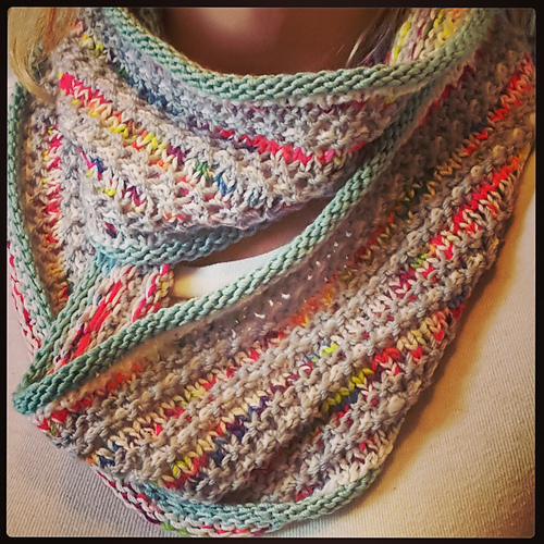 Ravelry: Carnival Stripe Cowl pattern by Mary Ellen Goodrow