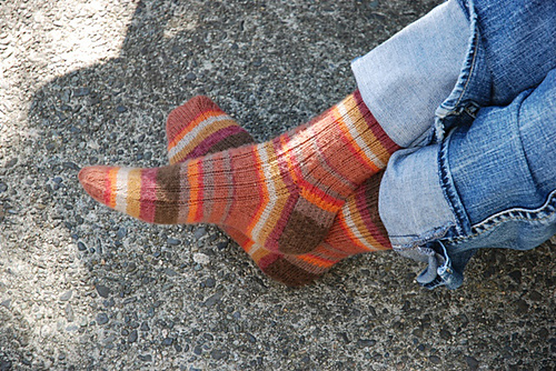 Ravelry: #12 Adult Basic Socks pattern by Ann Norling