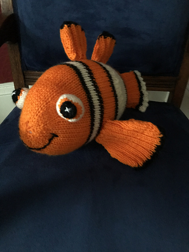 Ravelry: Nemo the Clown Fish pattern by Nicola Riley