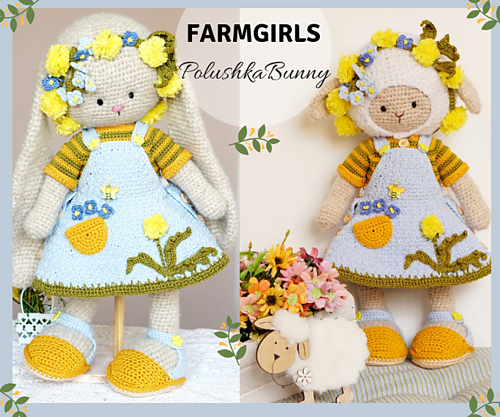 Ravelry: Farmgirl Outfit pattern by Maria Ermolova
