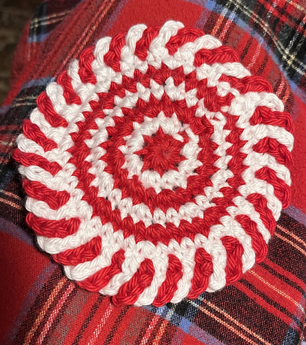 Ravelry: Minty Candy Coaster pattern by Marsha Sparks