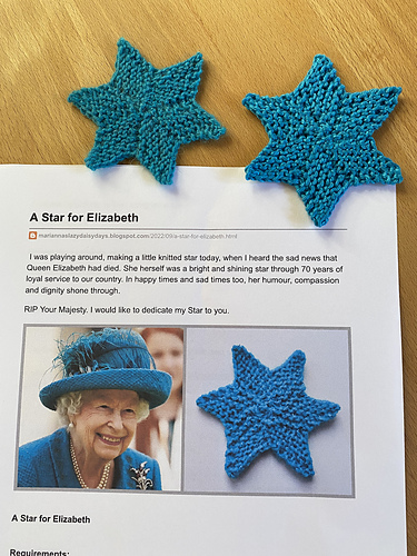Ravelry: A Star for Elizabeth pattern by marianna mel