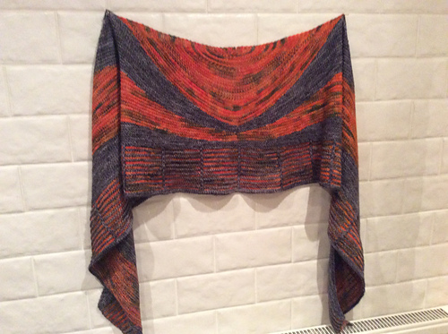 Ravelry: Autumnal Curve Shawl pattern by Brian smith