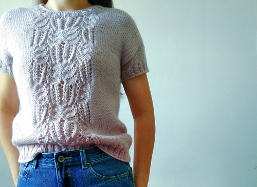 Ravelry: Frost Flower Sweater pattern by Ewelina Murach