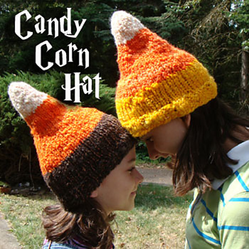 Ravelry: Candy Corn Hat Super Bulky Version pattern by Reenie Hanlin