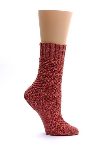 Ravelry: Checked and Square Socks pattern by Lara Neel