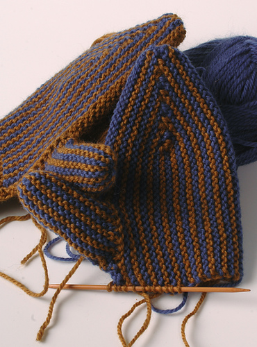 Ravelry: Mostly Sideways Mittens pattern by Lara Neel