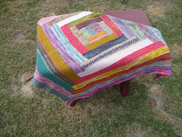 Ravelry: maxlabradoodle's Sock stash/Log Cabin knitting