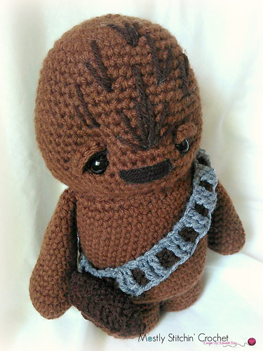 Ravelry: Star Wars Inspired Wookie pattern by Mostly Stitchin' Crochet ...