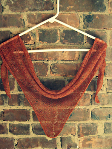 Ravelry: Neckerchief For A Young Warlock pattern by GothKnitty