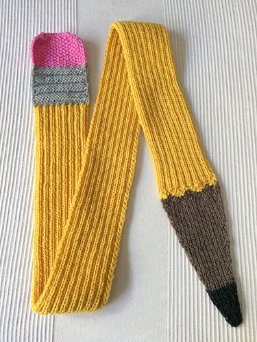 Ravelry: Pencil Scarf - Sinuous pattern by Alice Humbracht