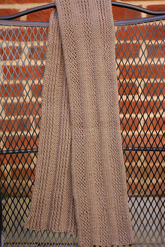 Ravelry: Manly Scarf #7: Hunter Blue pattern by Luise O'Neill