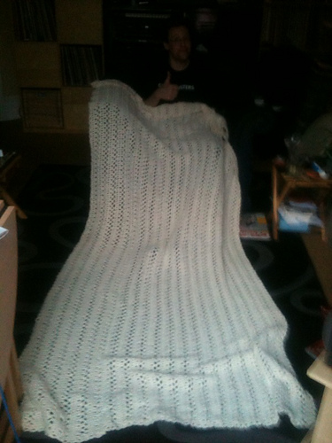 Ravelry: Cobweb cover pattern by Claire Bojczuk