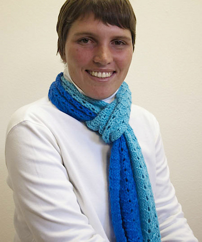 Ravelry: Special Olympics Easy Knit Scarf pattern by Sam Leaver