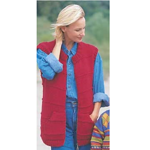 Ravelry: Unisex Utility Vest pattern by Patons