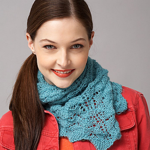 Ravelry: Chevron Lace Scarf pattern by Patons