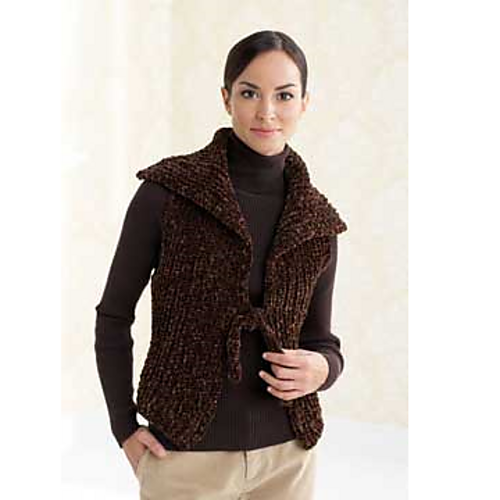 Ravelry: Plush Vest #127 pattern by Patons