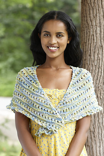 Ravelry: Sun and Sea Shawl pattern by Lion Brand Yarn