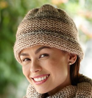 Ravelry: Caramel Swirl Hat pattern by Lion Brand Yarn