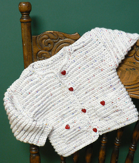 Ravelry: Baby Jacket pattern by Caron Design Team