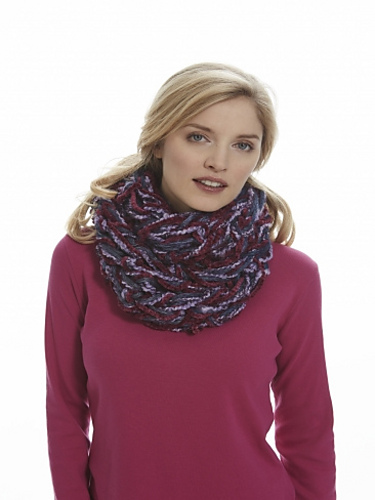 Ravelry: Seed Stitch Arm Knit Cowl pattern by Patons