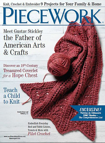 Ravelry: Piecework, Mar/Apr 2016 - patterns