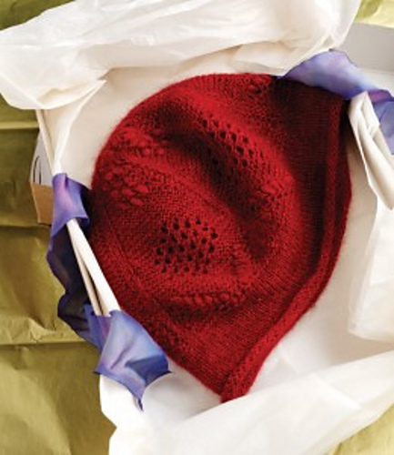 Ravelry: A Luxurious Red Cap pattern by Galina Khmeleva