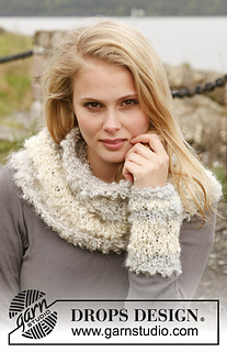 Ravelry: 0-961 Neck warmer pattern by DROPS design