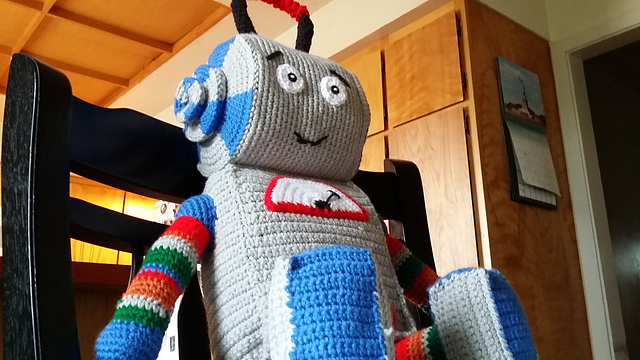 Ravelry: Caleb's Robot pattern by Monica McKirdy