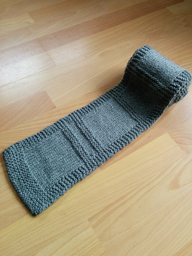 Ravelry: Grandpa's Simple Scarf pattern by Michael Coury