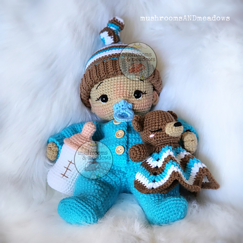 Ravelry: Sleeper Set (for the Bundle Babies) pattern by Megan Stoaks