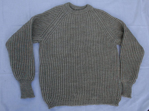 Ravelry: meadowsidejane's Fisherman's Rib Sweater