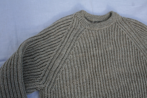 Ravelry: meadowsidejane's Fisherman's Rib Sweater