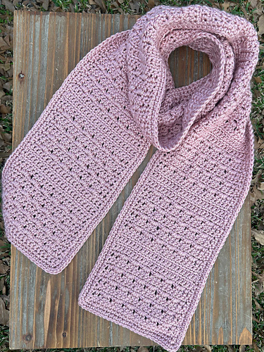 Ravelry: Blossom Ridge Scarf pattern by Becky Pickett