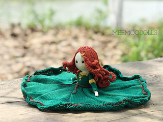 Ravelry: Princess Merida of DunBroch pattern by Meemoo
