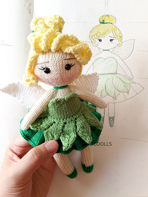 Ravelry: Knit Fairy Tinker pattern by Tham Pash