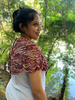 Ravelry: Capey cape pattern by Meera radhakrishnan