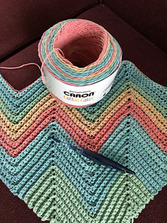 Ravelry: Diagonal Ripple DIY pattern by Judith Russell