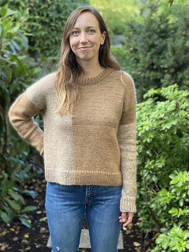 Ravelry: Colorblock Pullover pattern by Hannah Singleton