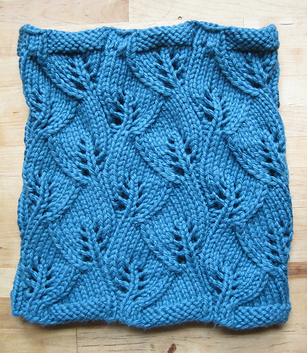 Ravelry: Growing Leaves Cowl pattern by Meghan Macko