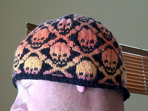 Ravelry: Skully Hat pattern by Camille Chang