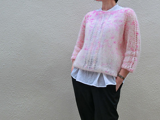Ravelry: megumicat's Noraneko-3 with Kokon Pink