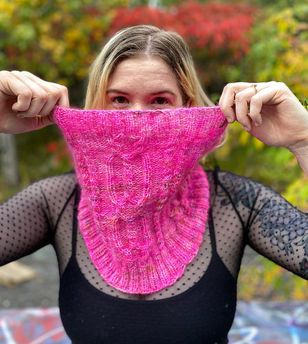 Ravelry: Spiritual Guardian Cowl pattern by Katt Weaver