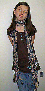Ravelry: Rag Scarf in Dropped Garter Stitch pattern by Mei Lynne Travis
