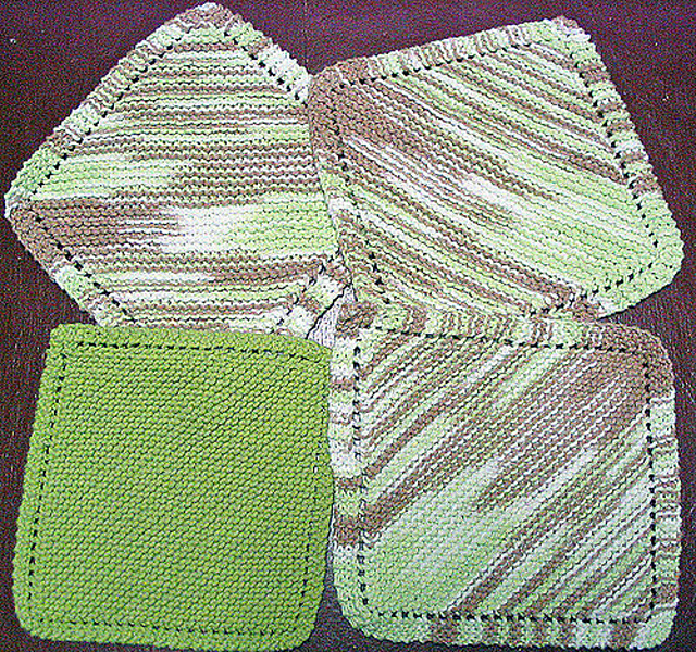 Ravelry: Diagonal Dishcloth pattern by Mei Lynne Travis