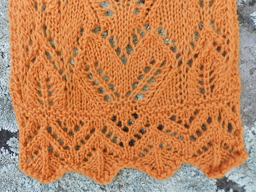 Ravelry: Fall Foliage Lace Scarf pattern by Melody Hadley