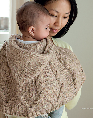 Ravelry: Cable Cape pattern by Mel Clark