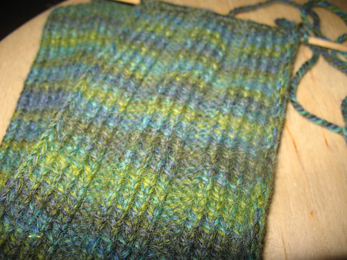Ravelry: Manly Scarf #7: Hunter Blue pattern by Luise O'Neill